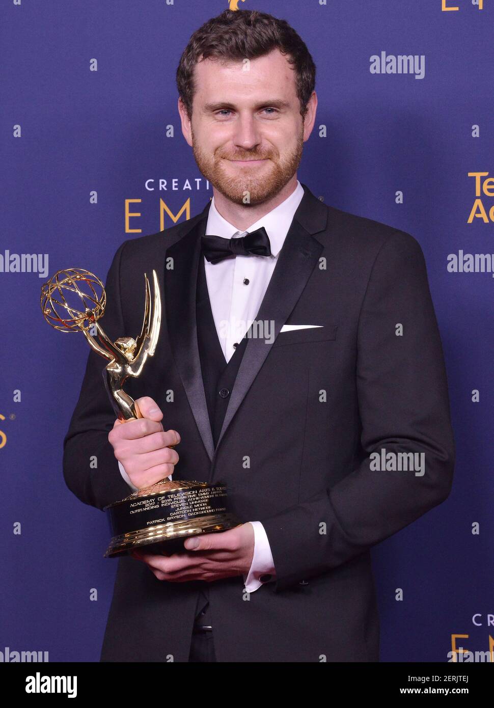 Patrick Bryson, winner for outstanding achievement in animation for the ...