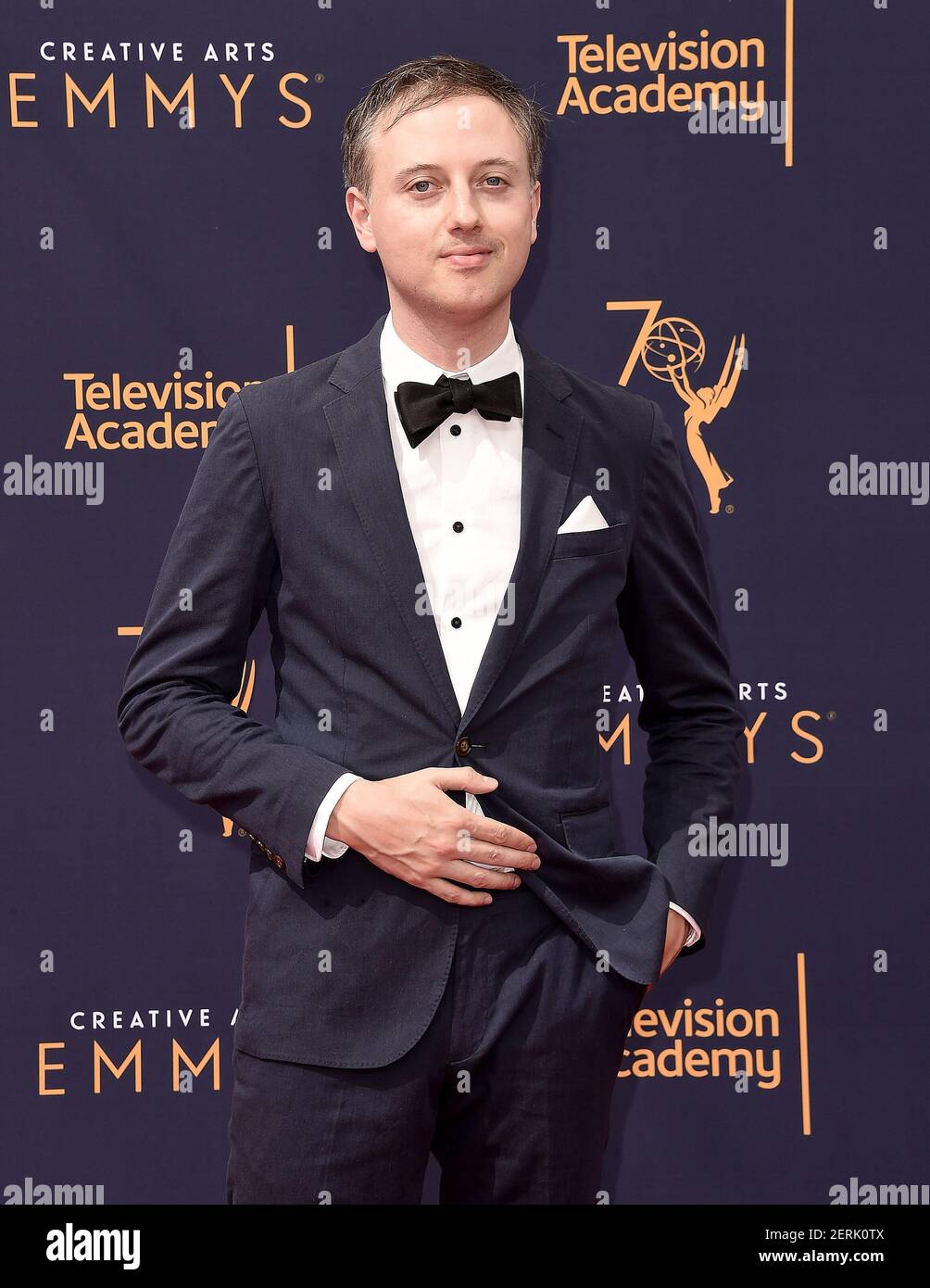 LOS ANGELES - SEPTEMBER 9: Elliot Thompson attends the 2018 Creative ...