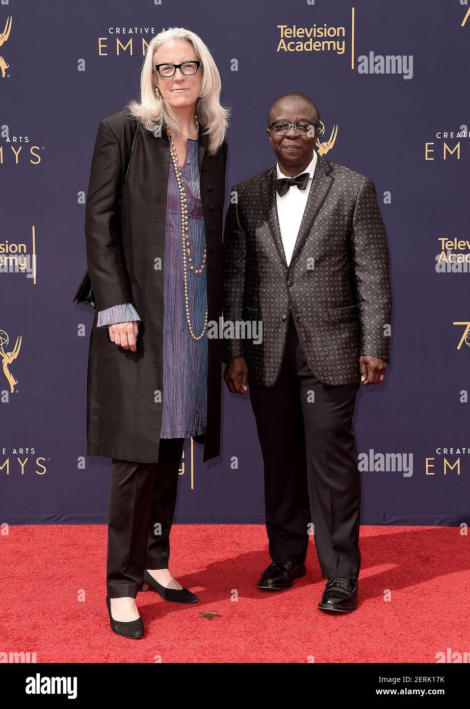 LOS ANGELES - SEPTEMBER 9: Joslyn Barnes, left, and Yance Ford attend ...