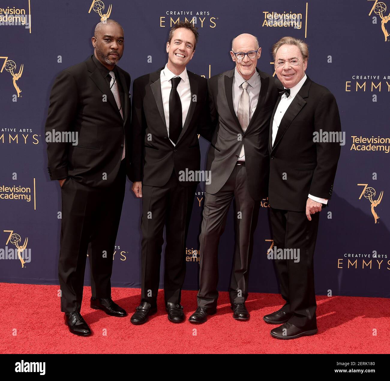 LOS ANGELES - SEPTEMBER 9: Mike Jackson, from left, Alex Rudinski, Neil ...