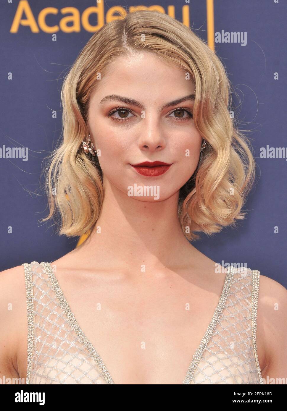 Allie Evans arrives at the 2018 Creative Arts Emmy Awards - Day 2 held ...