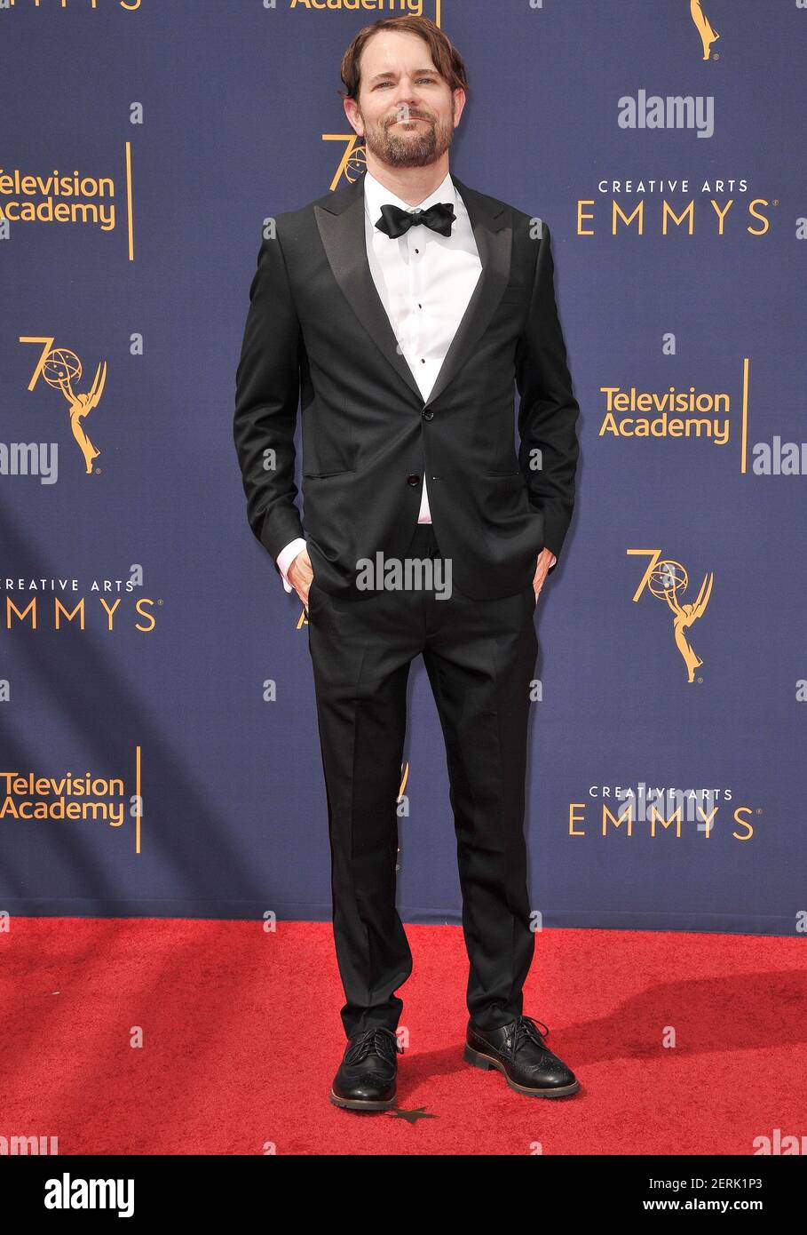 Mac Caudill arrives at the 2018 Creative Arts Emmy Awards - Day 2 held ...