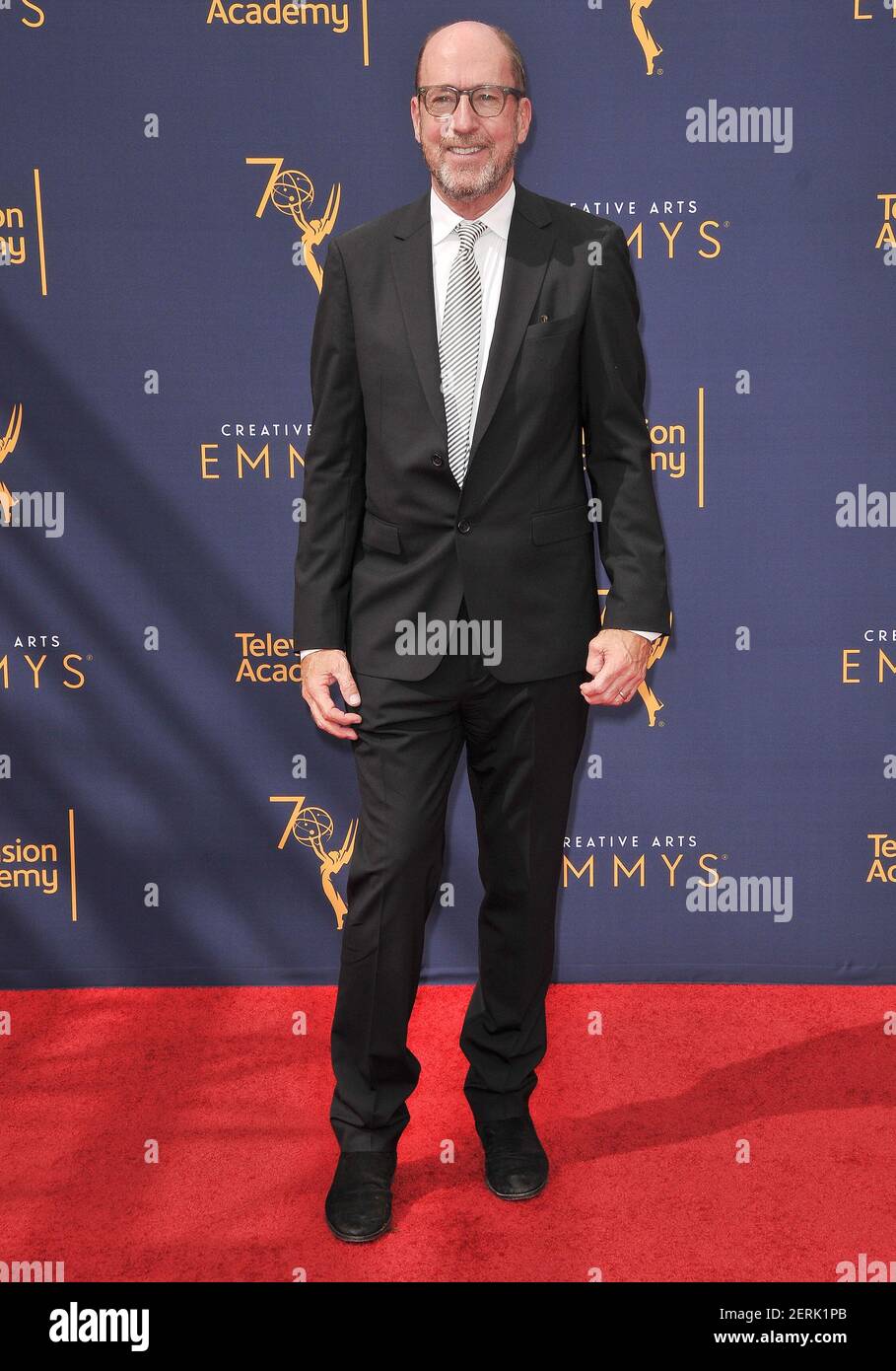 Chris Jenkins arrives at the 2018 Creative Arts Emmy Awards - Day 2 ...