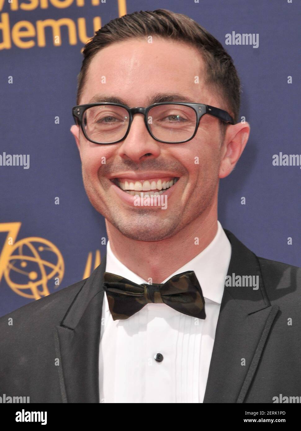 James Pearse Connelly arrives at the 2018 Creative Arts Emmy Awards ...