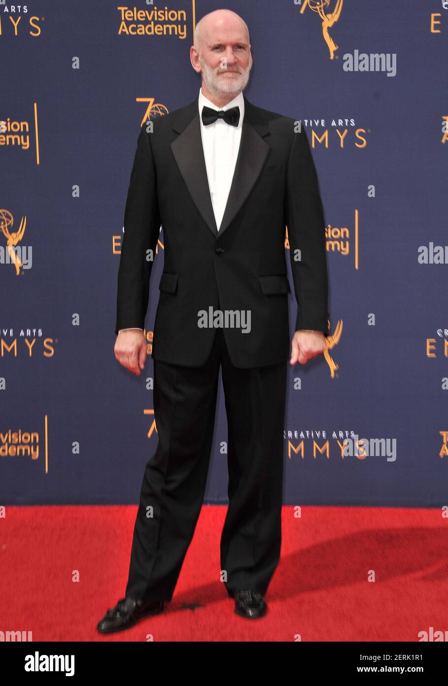 Patrick McManus arrives at the 2018 Creative Arts Emmy Awards - Day 2 ...