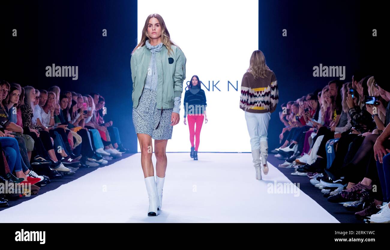 Models Present Creations by Penn and Ink NY, during the Amsterdam ...