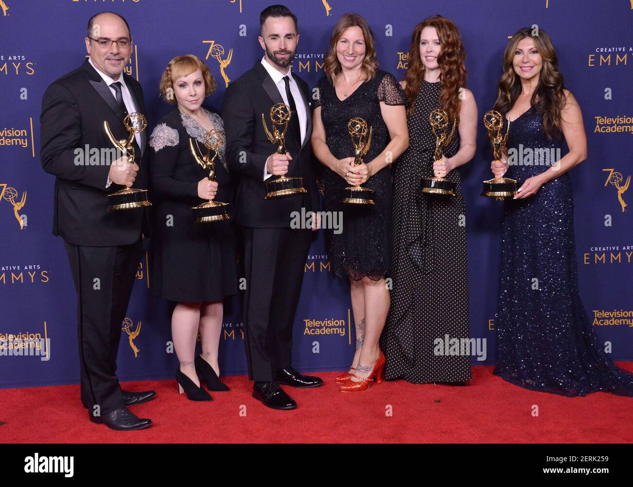 Louie Zakarian, left, Amy Tagliamonti, Jason Milani, Rachel Pagani ...