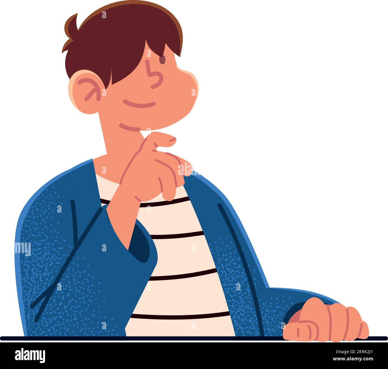 boy male portrait cartoon character Stock Vector Image & Art - Alamy