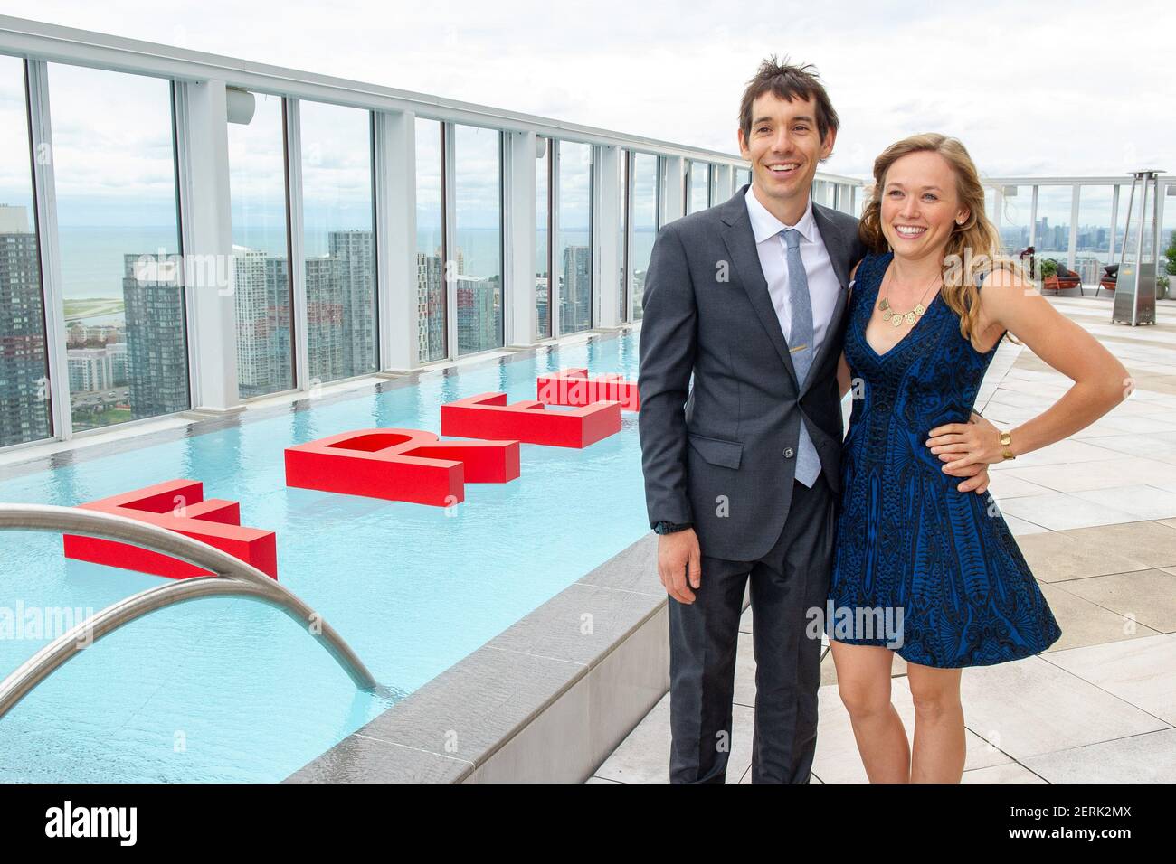 TORONTO - SEPTEMBER 9: Alex Honnold and Sanni McCandless attend the ...