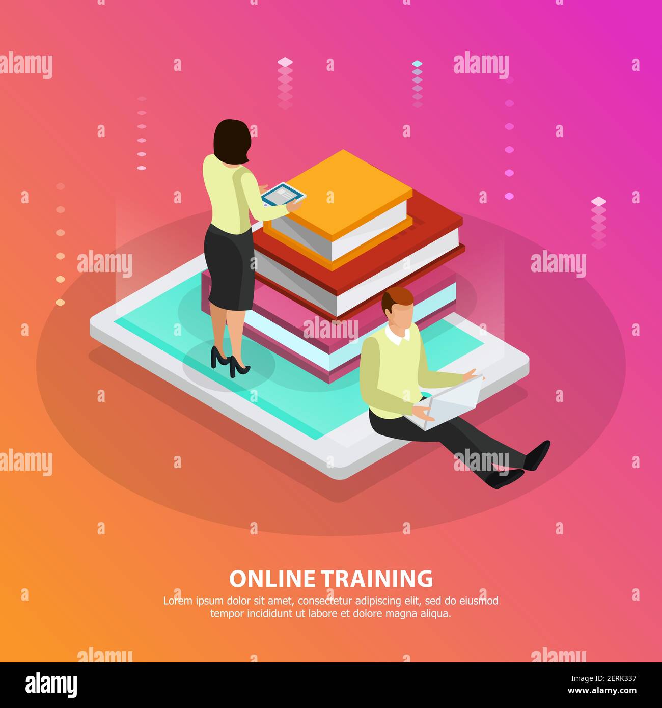 Training and courses of instruction Stock Vector Images - Alamy
