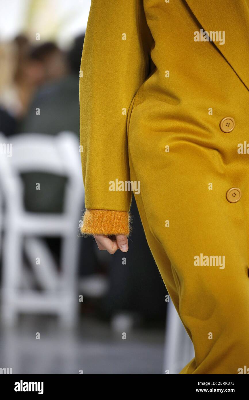 Details and accessories on the runway during the Mansur Gavriel New ...