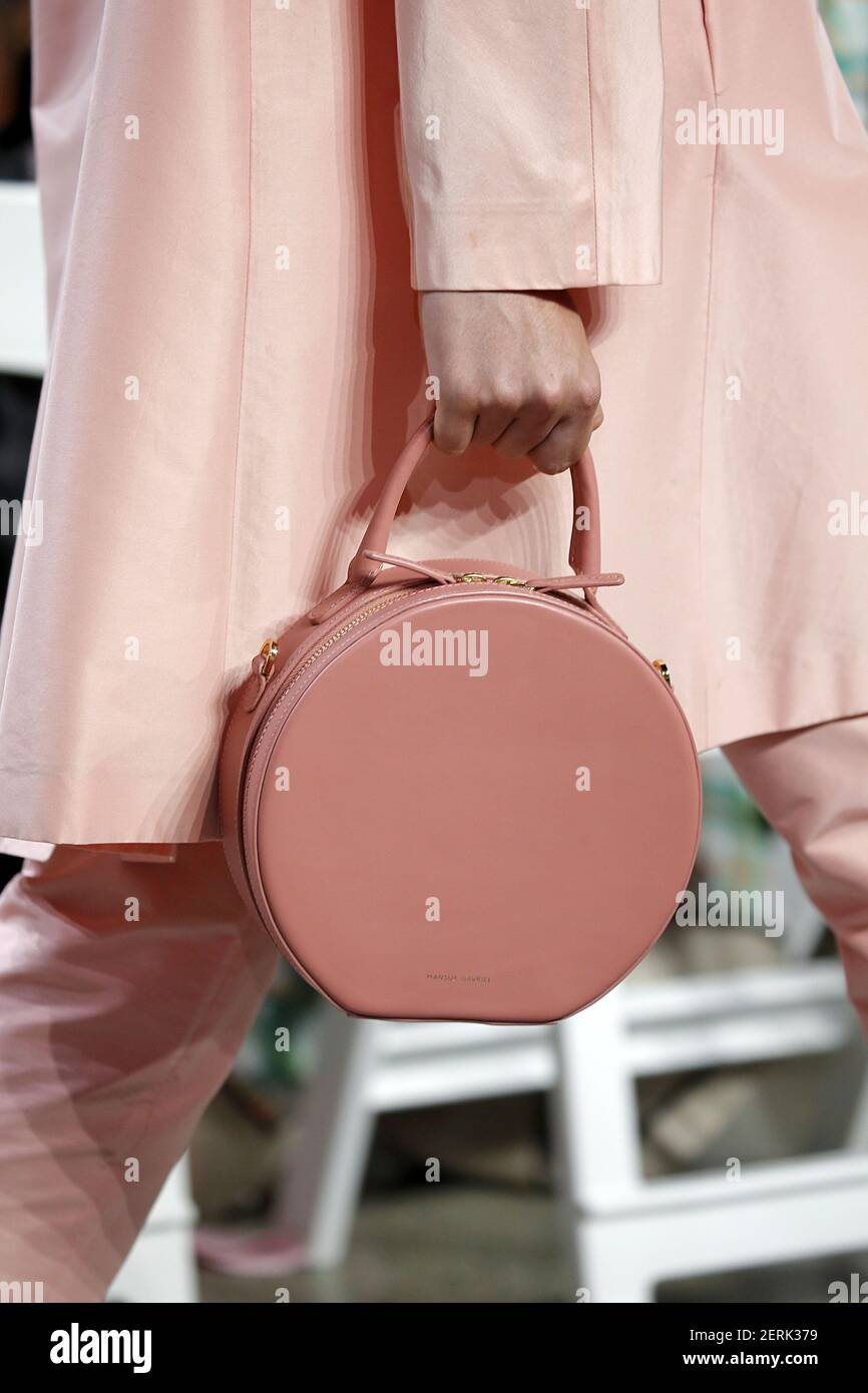Details and accessories on the runway during the Mansur Gavriel New ...