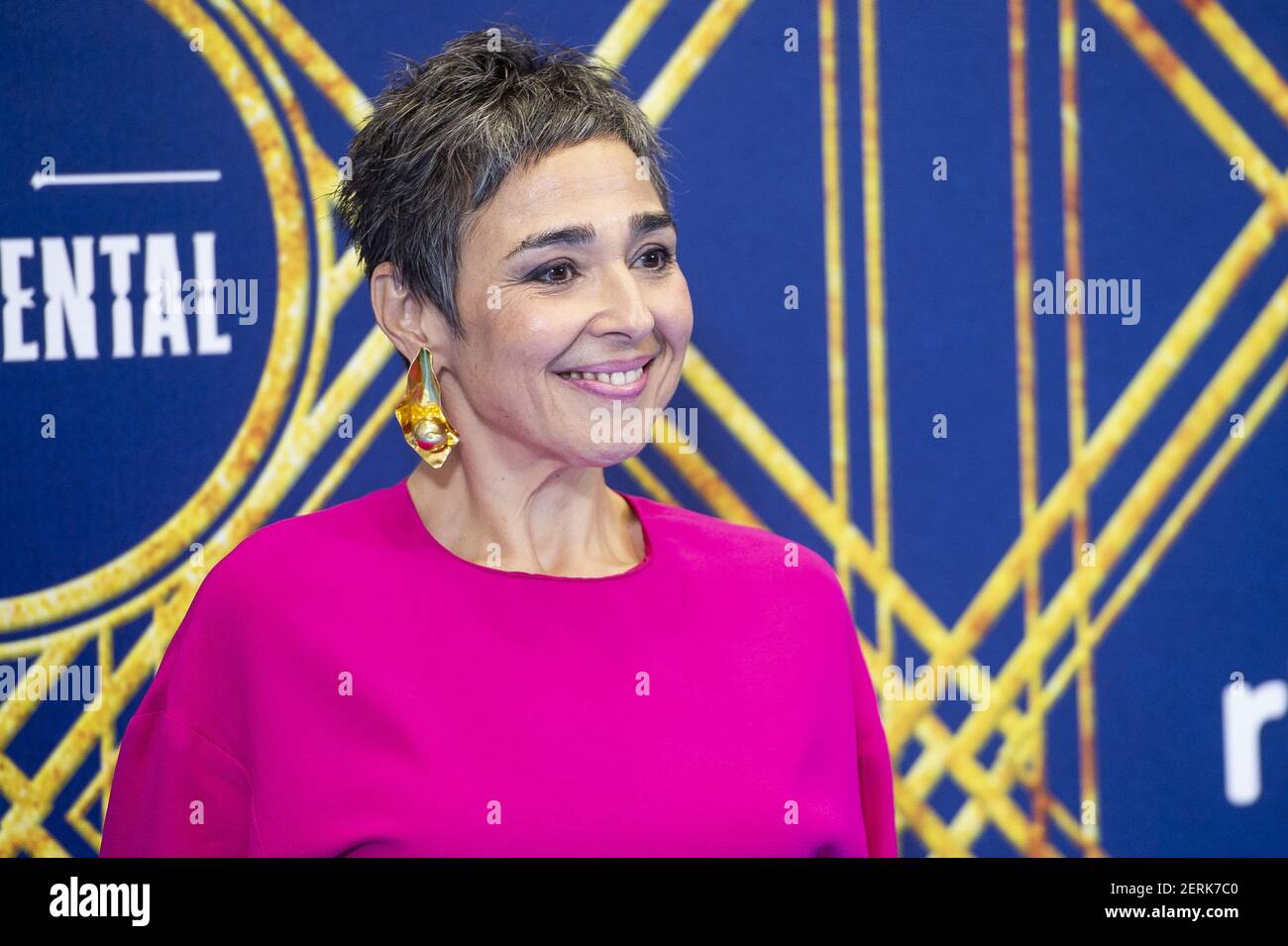 Actress María Isabel Díaz Lago attends to presentation of "El ...