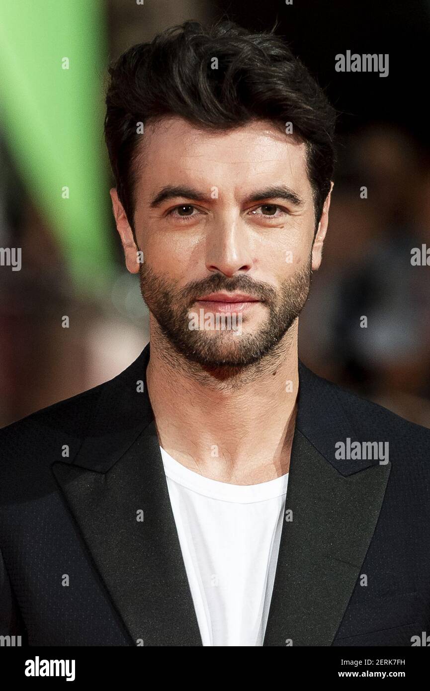 Actor Javier Rey attends to orange carpet of 'Velvet' during FestVal in ...