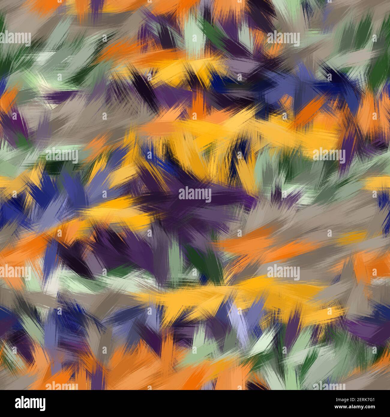 Seamless faux digital paint stroke pattern print Stock Photo - Alamy