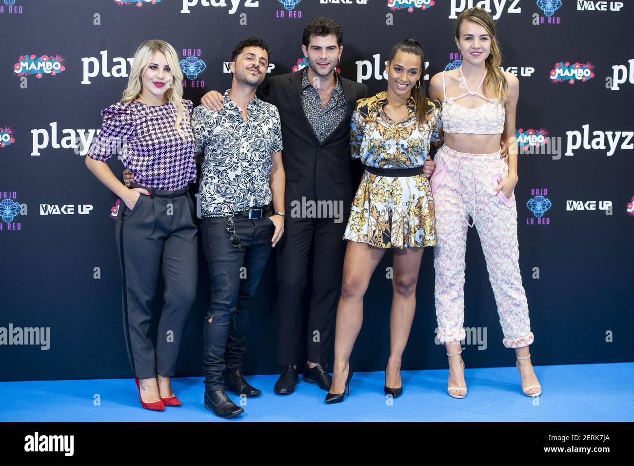 Actress Lucia Gil, actor Diego Dominguez, actress Chanel Terrero and ...