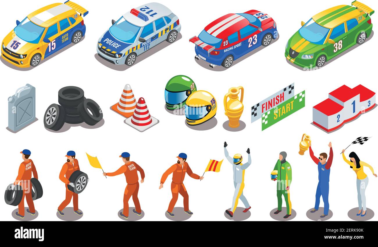 Rally attributes Stock Vector Images - Alamy