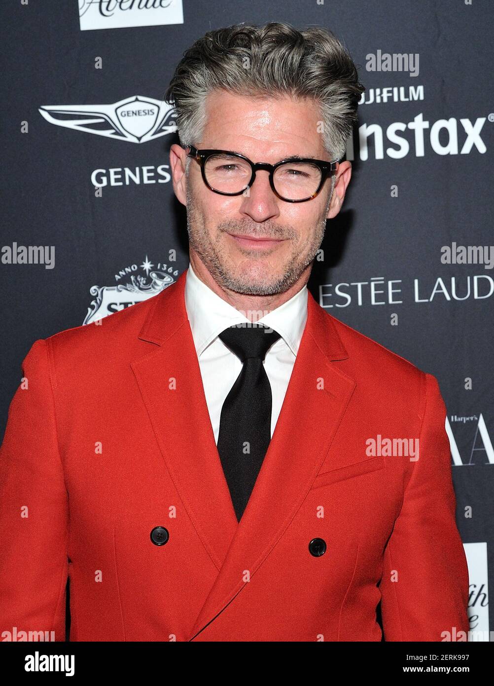 Model Eric Rutherford attends the Harper's Bazaar Icons by Carine ...