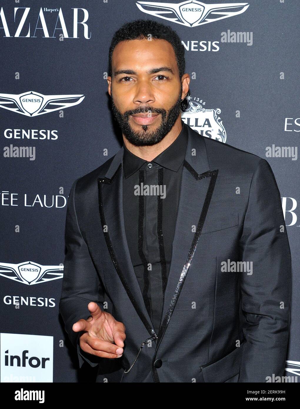 Actor Omari Hardwick attends the Harper's Bazaar Icons by Carine ...