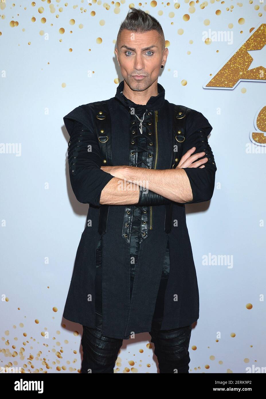 HOLLYWOOD, CA - SEPTEMBER 11: Aaron Crow at the "America's Got Talent ...