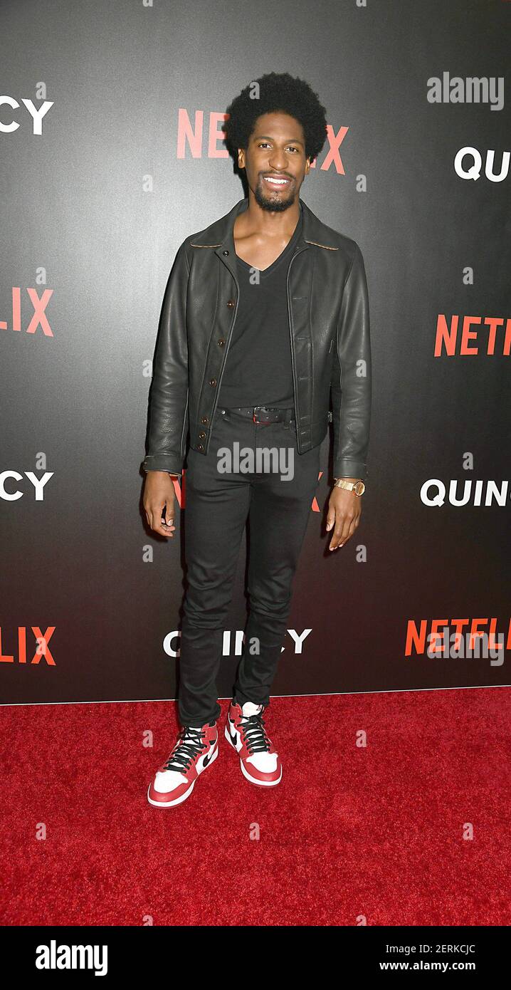 musician Jon Batiste attends the Netflix movie "Quincy" about Quincy ...