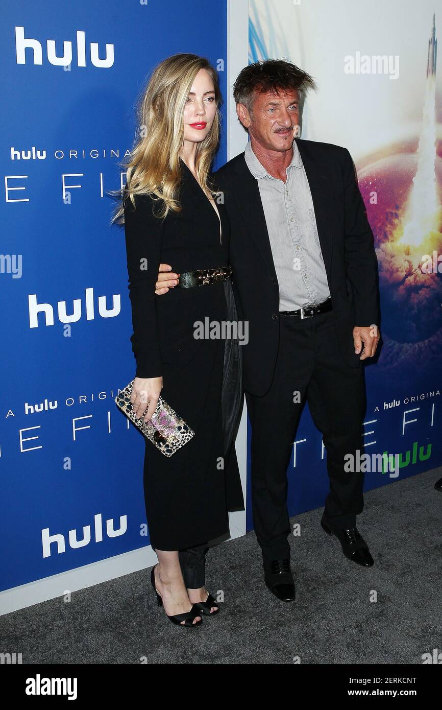 Melissa George, Sean Penn attend the Premiere Of Hulu's "The First ...