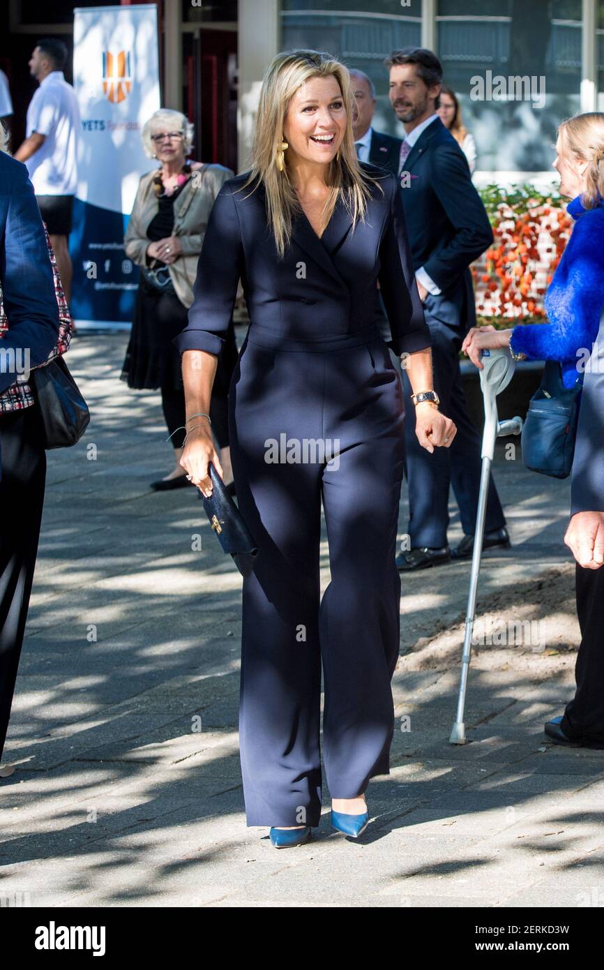 Queen Maxima of the Netherlands during a visit to YETS Foundation, one ...