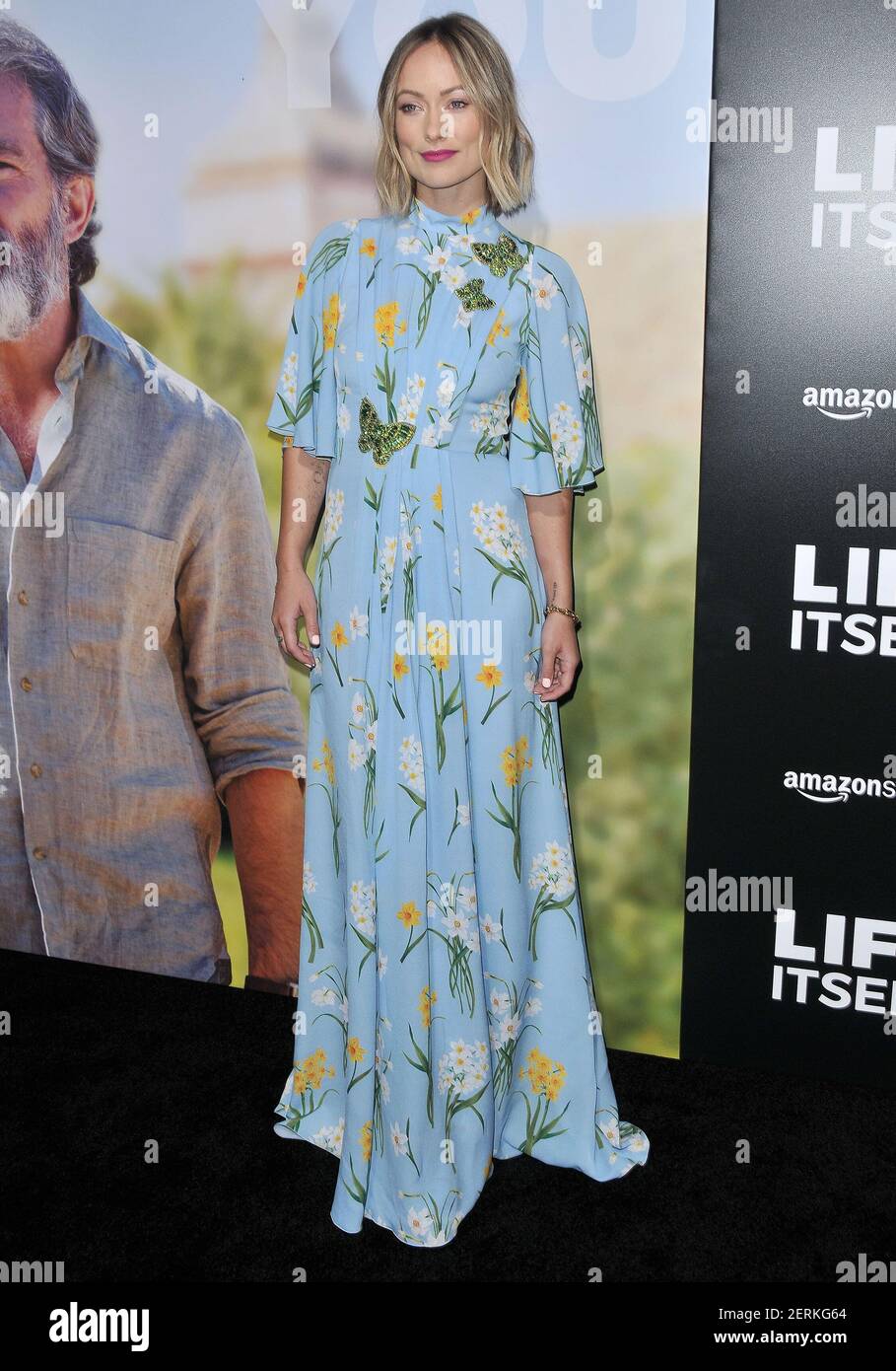 Olivia Wilde arrives at Amazon Studios' "Life Itself" Los Angeles Premiere held at the ArcLight ...