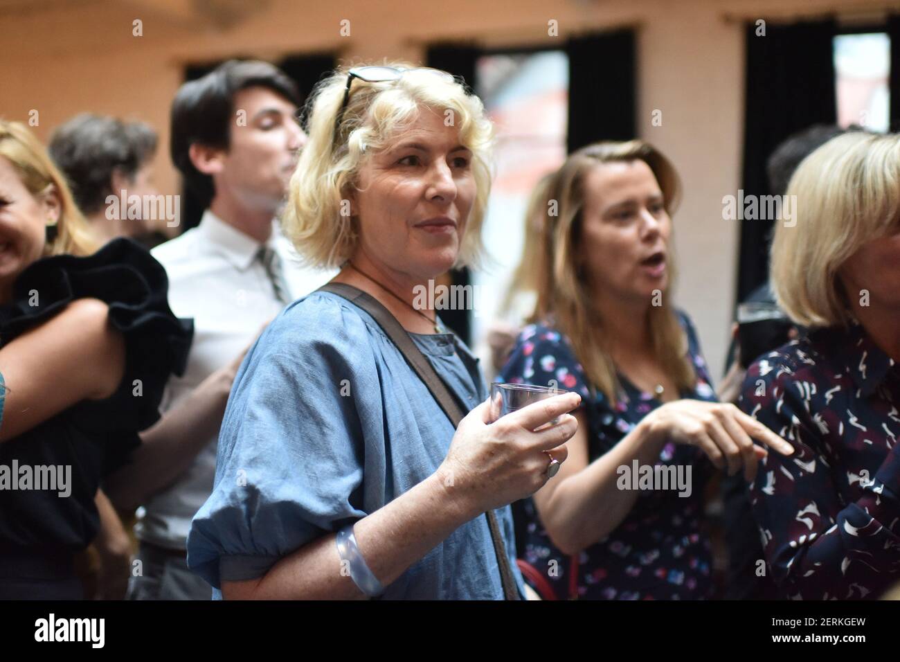 NEW YORK - SEPTEMBER 13: Guests attend the premiere of National ...