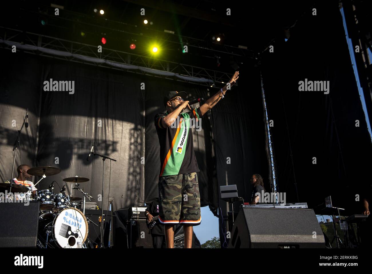 Doodlebug of Digable Planets performs in Douglas Park during Riot Fest ...