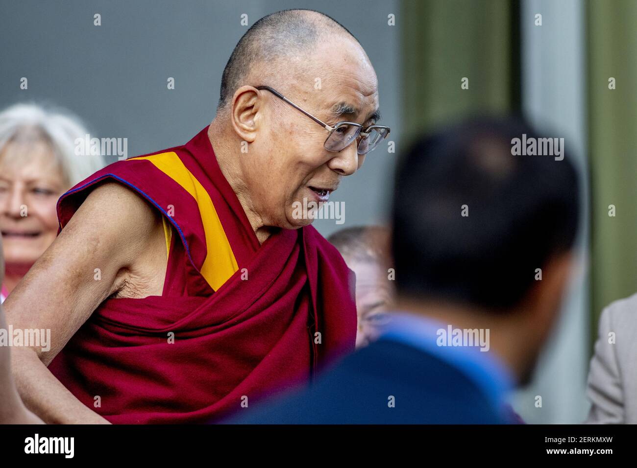 15-9-2018 ROTTERDAM - The Dalai Lama in Rotterdam . The 83-year-old ...
