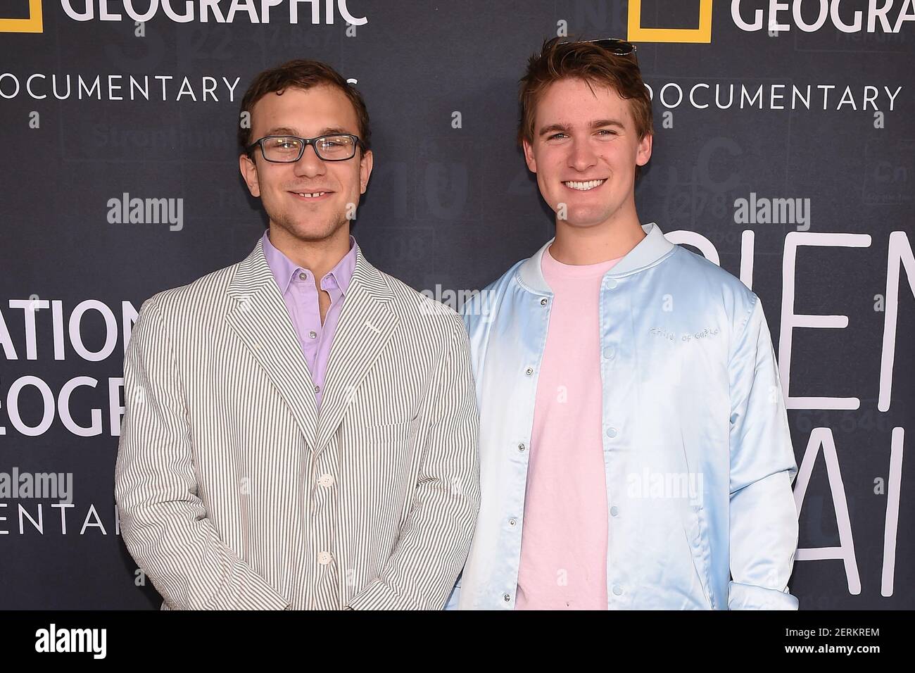LOS ANGELES - SEPTEMBER 15: (L-R) Abraham Riedel-Michaan and Ryan Folz ...