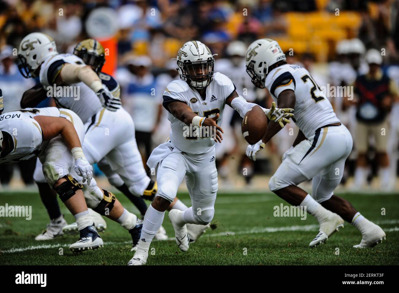 September 15th, 2018: TaQuon Marshall #16 during the Pitt Panthers vs ...