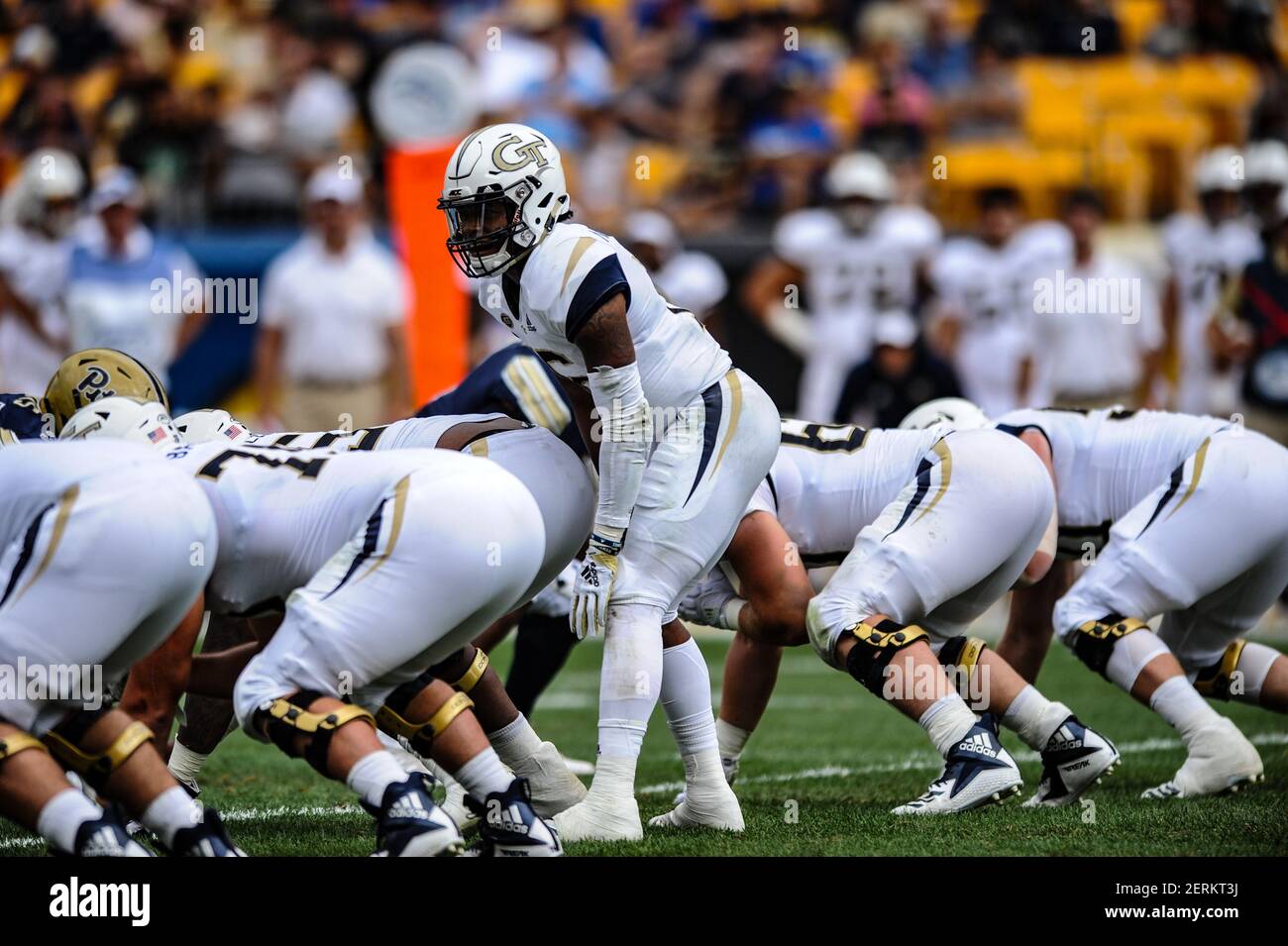 September 15th, 2018: TaQuon Marshall #16 during the Pitt Panthers vs ...