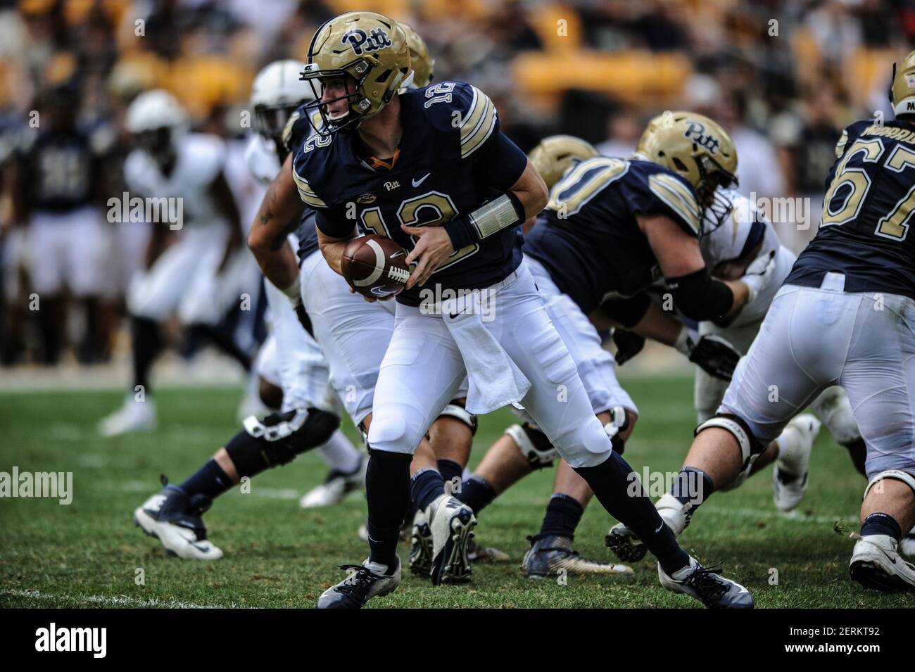 September 15th, 2018: Ricky Town #13 during the Pitt Panthers vs ...