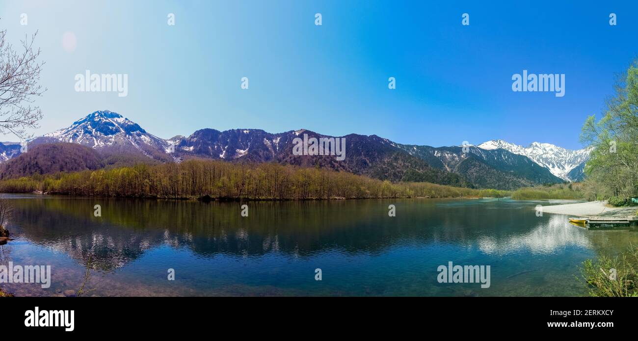 Kamikochi National Park in the Northern Japan Alps of Nagano Prefecture ...