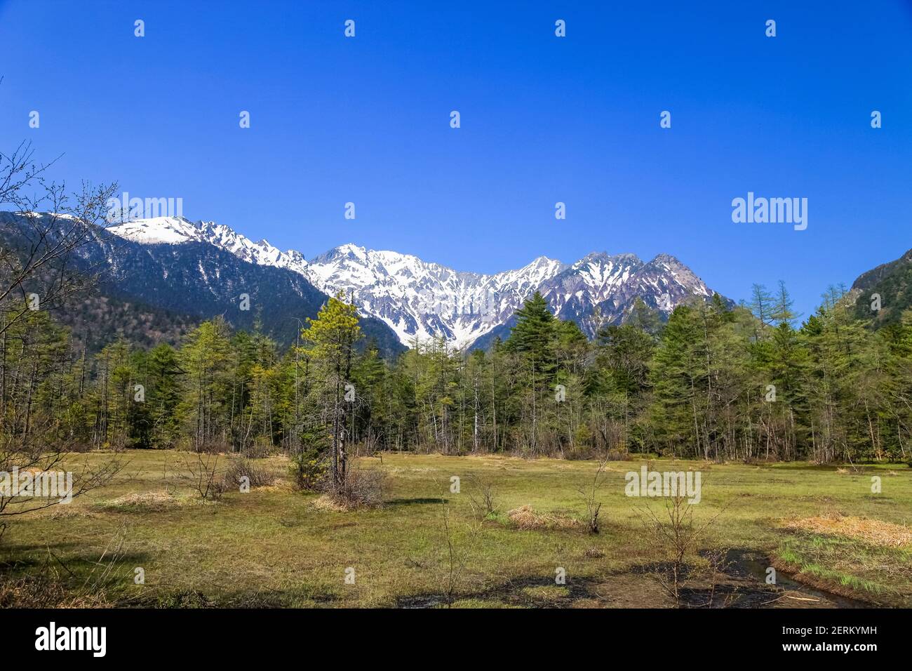 Kamikochi National Park in the Northern Japan Alps of Nagano Prefecture ...