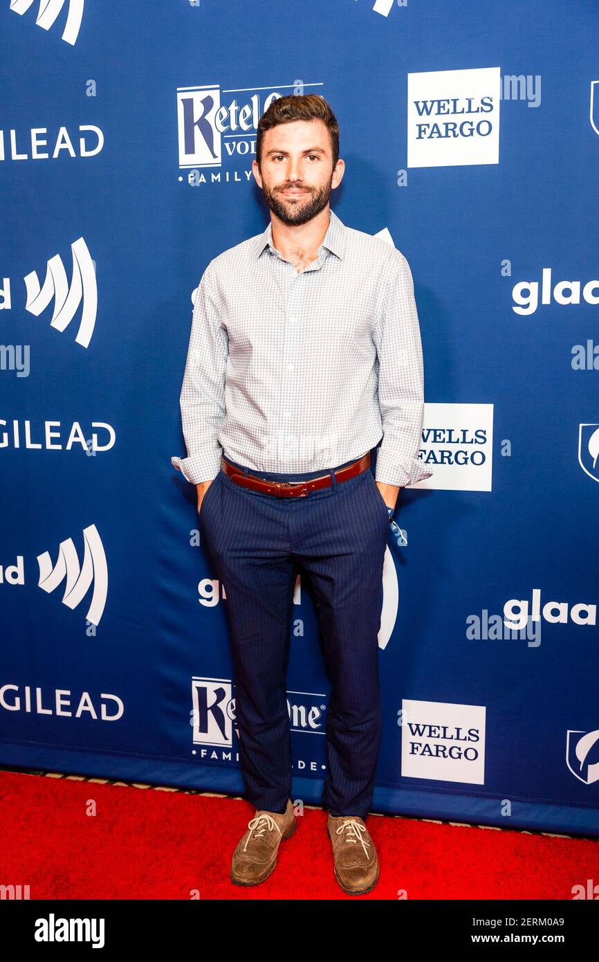 SAN FRANCISCO, CA - September 15 - Nick Fager attends GLAAD Gala San ...
