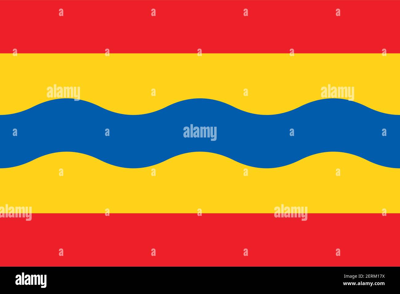 Flag of overijssel Stock Vector Images - Alamy