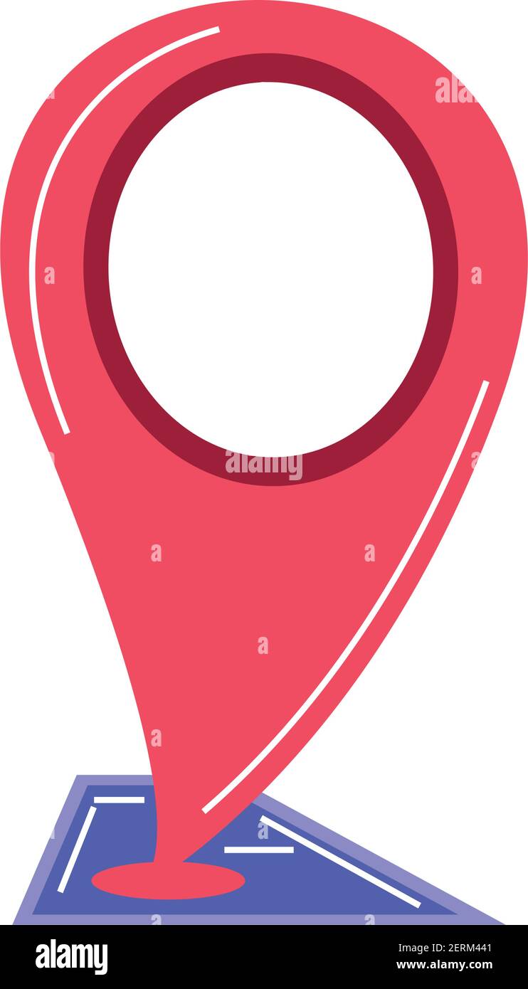 gps map pointer location destination Stock Vector Image & Art - Alamy