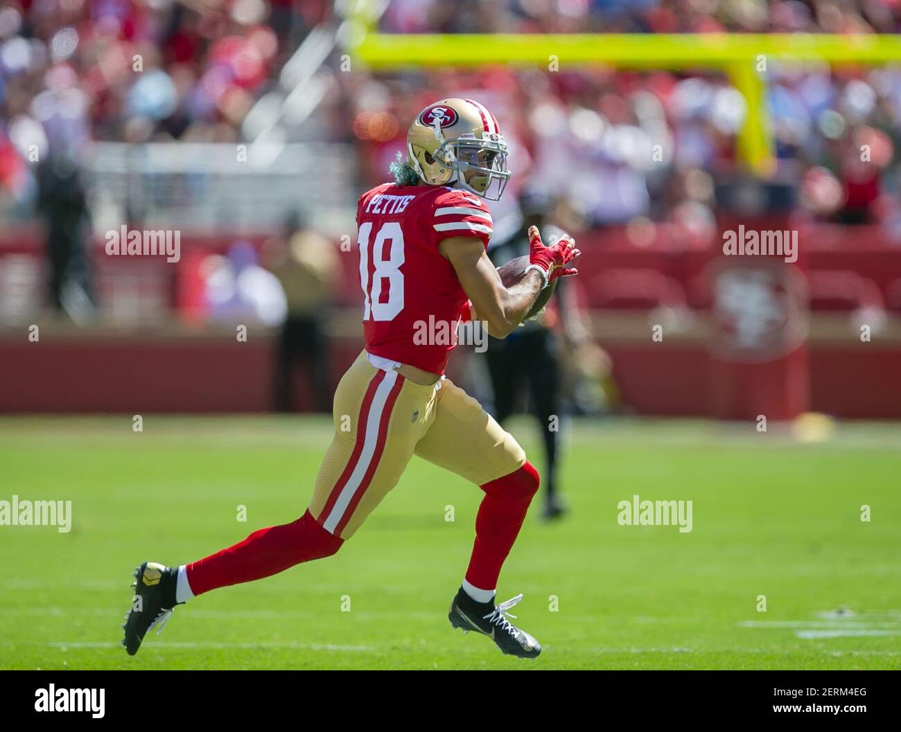 Setember 16, 2018: San Francisco 49ers wide receiver Dante Pettis (18 ...