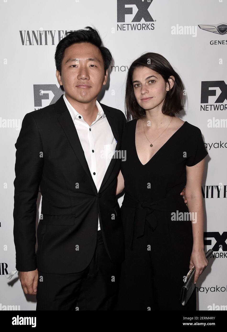 LOS ANGELES - SEPTEMBER 16: Hiro Murai (L) attends the FX Networks and Vanity Fair 2018 ...