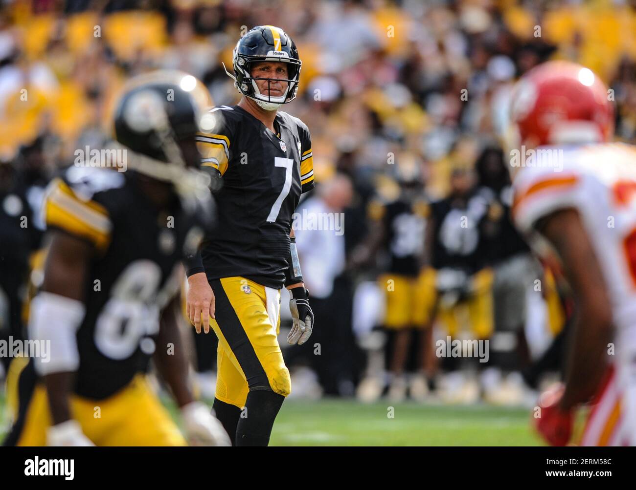 September 16th, 2018: Steelers #7 Ben Roethlisberger during the ...