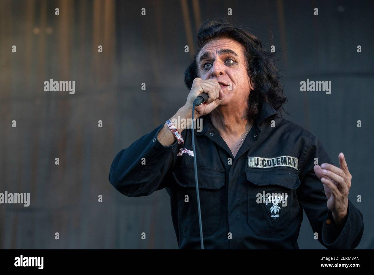 Jaz Coleman of Killing Joke during Riot Fest at Douglas Park on ...