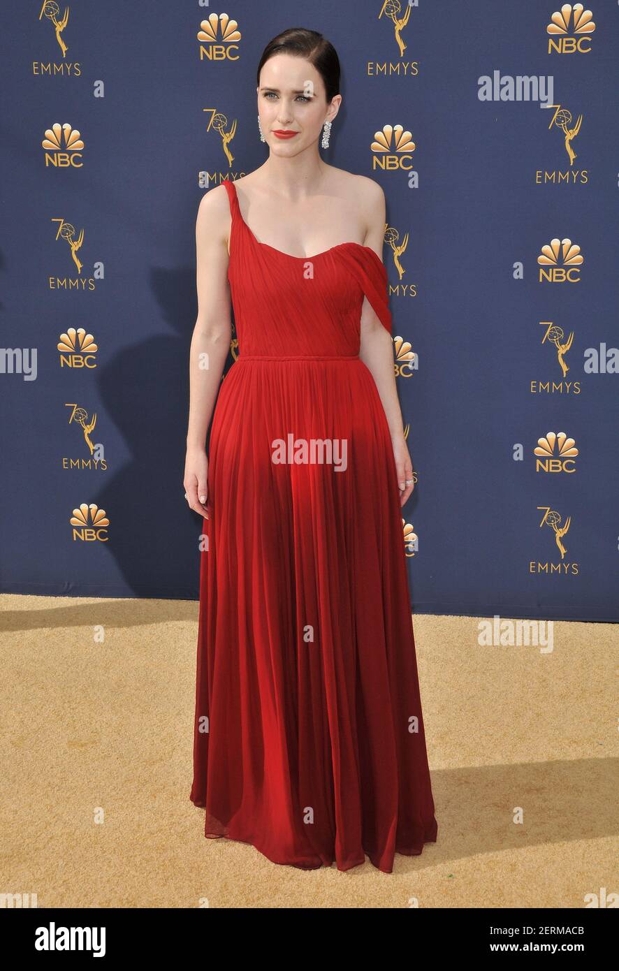 Rachel Brosnahan at the 70th Primetime Emmy Awards held at Microsoft ...