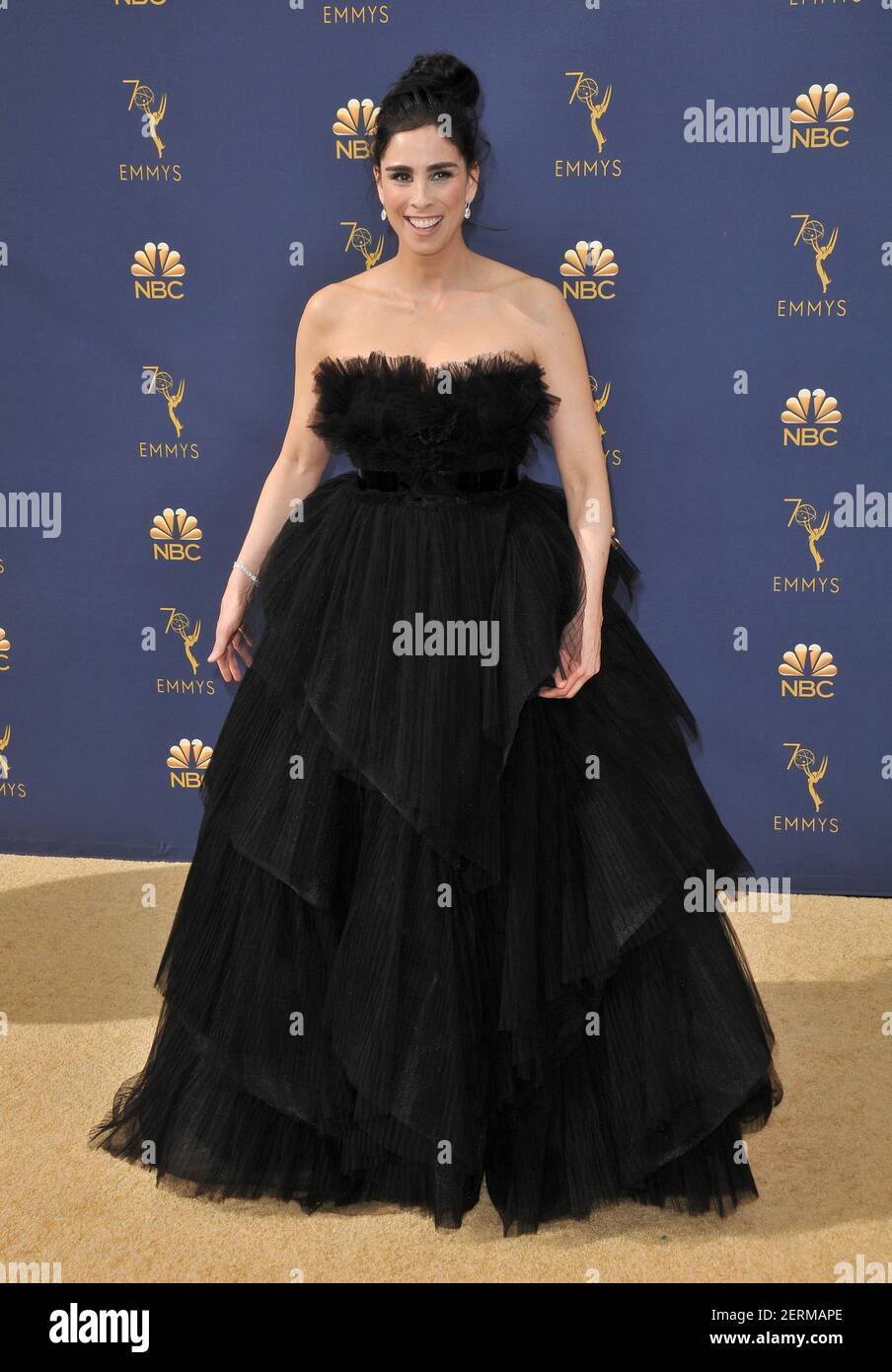 Sarah Silverman at the 70th Primetime Emmy Awards held at Microsoft ...