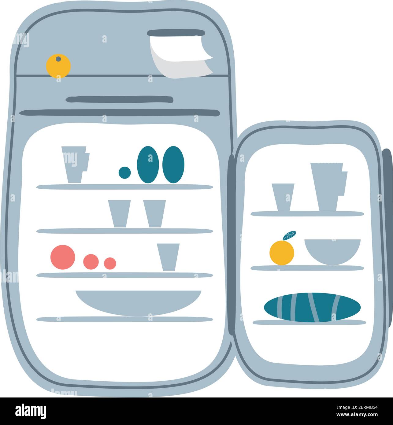 Cartoon Fridge High Resolution Stock Photography and Images - Alamy