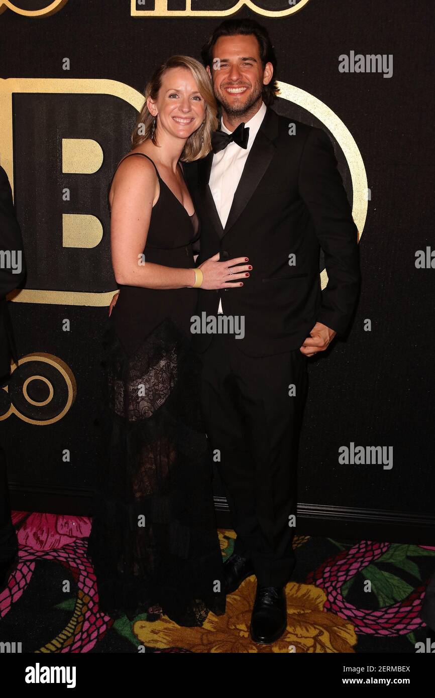Rachel Patino, Roberto Patino attend the HBO's Official 2018 Emmy After ...