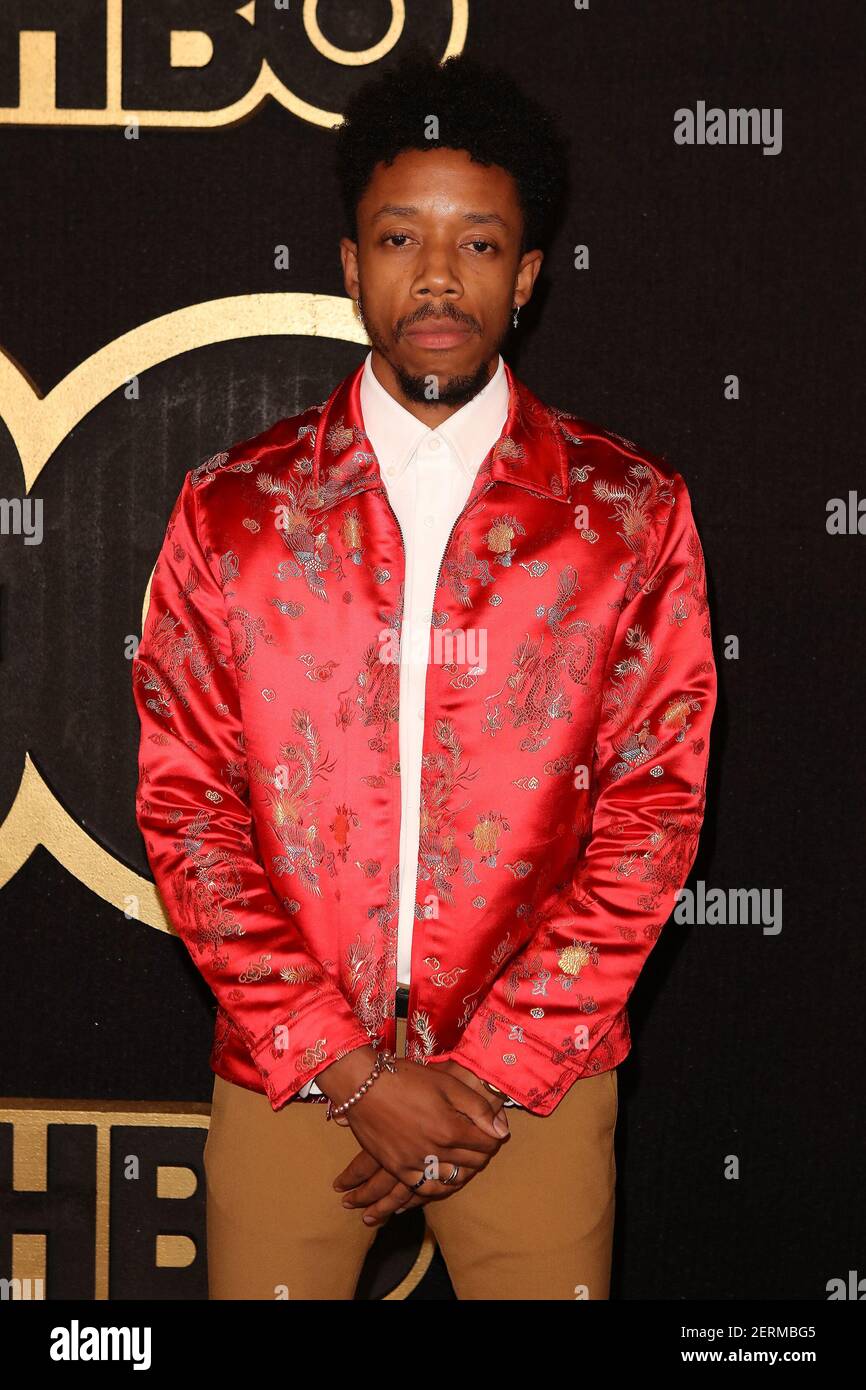 Darrell Britt-Gibson attends the HBO's Official 2018 Emmy After Party ...