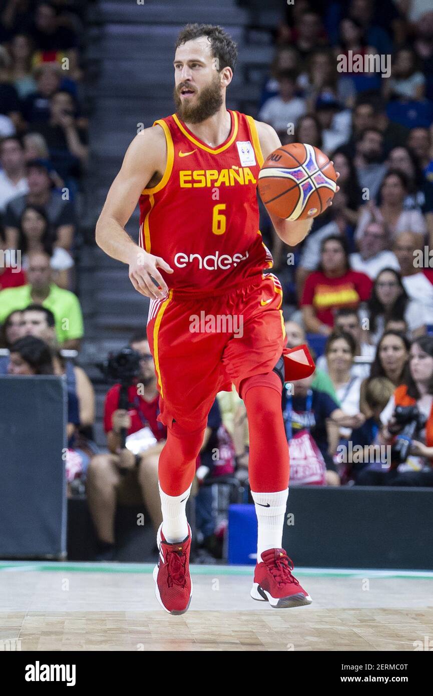 Sergio Rodriguez of Spain during the FIBA Basketball World Cup ...